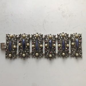 Vintage | Jewelry | Vintage Stunning Large Link Bracelet | Poshmark